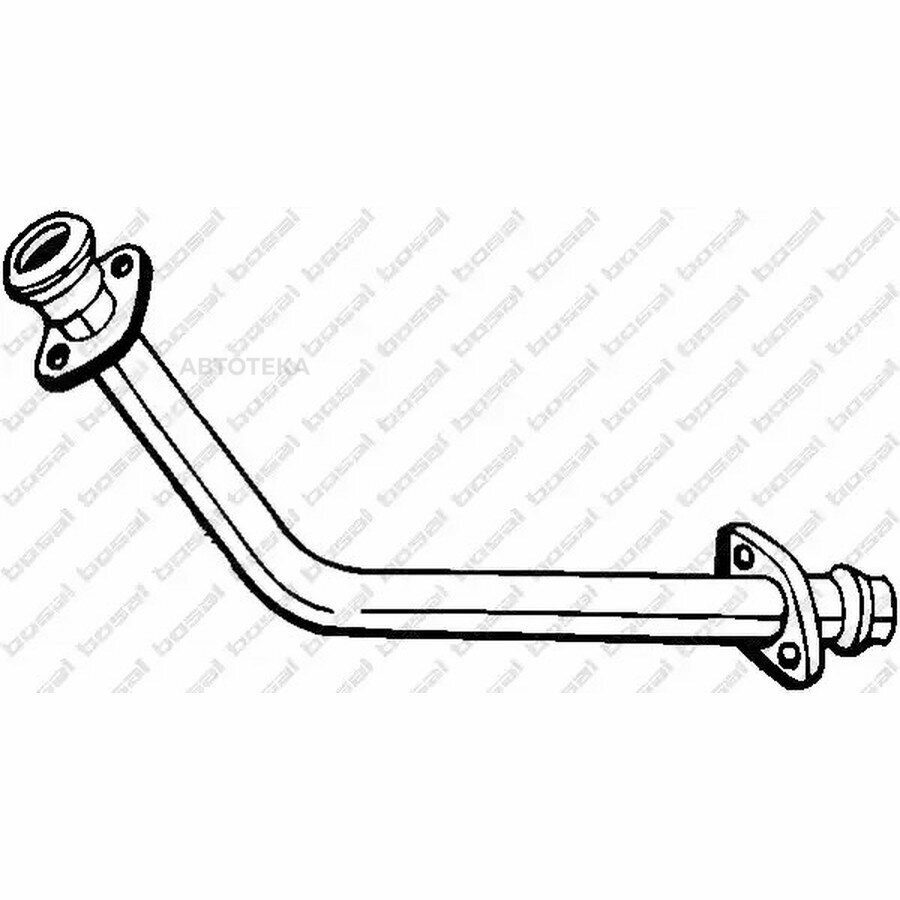 Труба глушителя BOSAL 751151 MITSUBISHI L 200 2.5D 01->