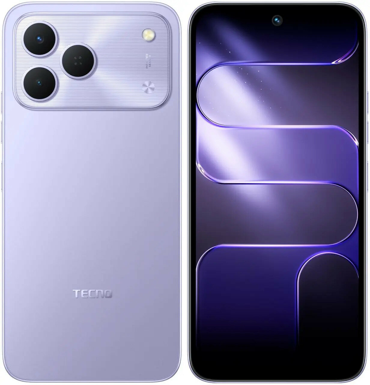 Смартфон Tecno SPARK 50 KN4n 128+8 Aurora Purple