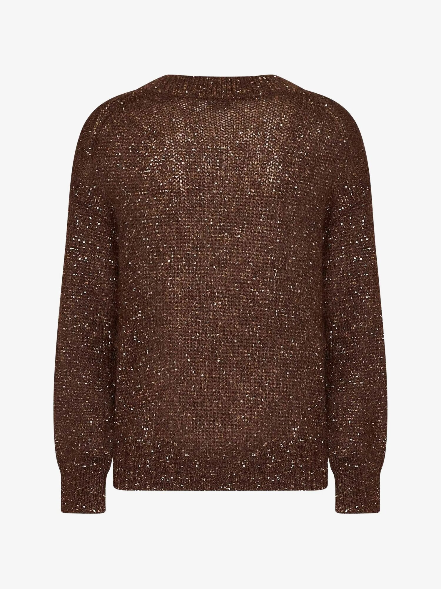 Свитер BRUNELLO CUCINELLI Sequin-embellishment sweater, размер 44 — фото 1