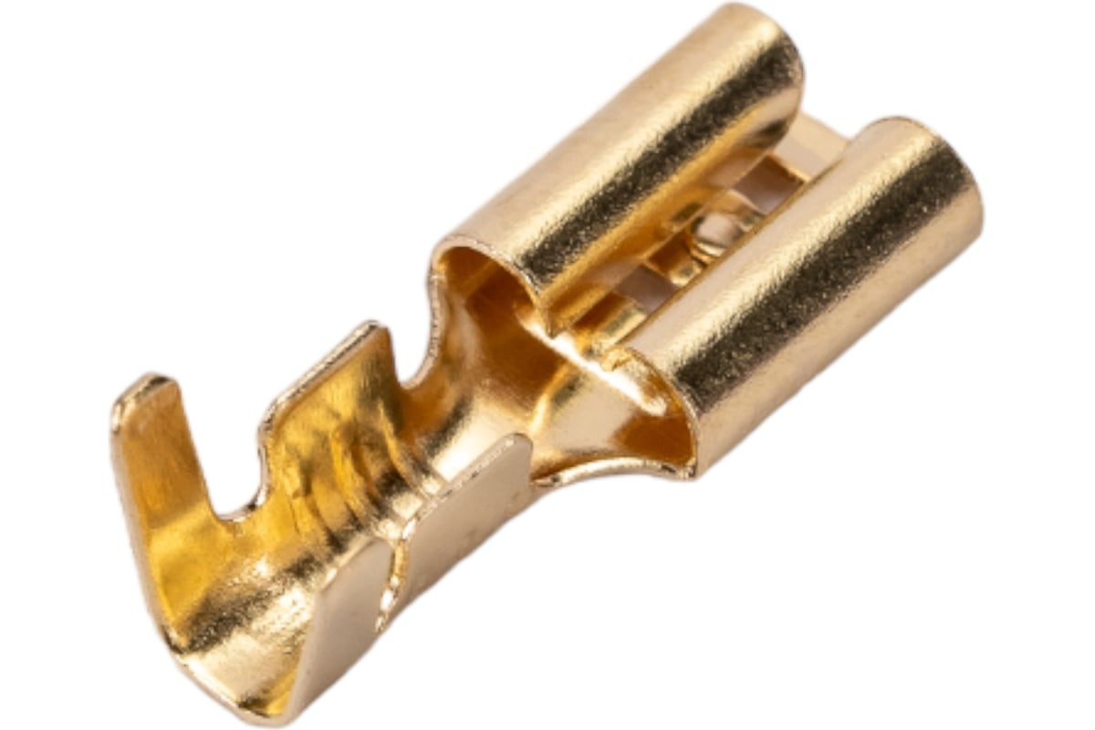 Клемма плоская Rexant, гнездо 5.6 мм, 1-1.5 мм² (РП-м 1.5-(4.8)) {08-0920} (1 шт)