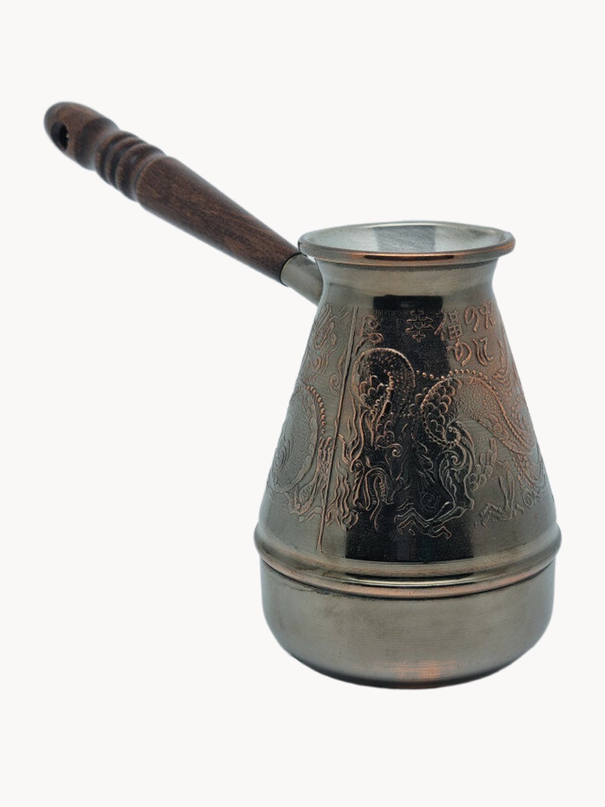 Турка медная "Дракон" 600мл