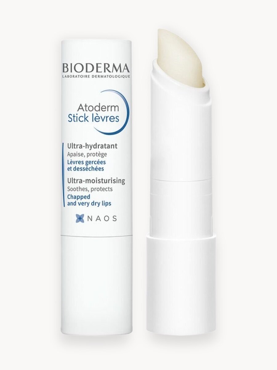 BIODERMA LABORATOIRE DERMATOLOGIQUE Атодерм Стик для губ, 4 г