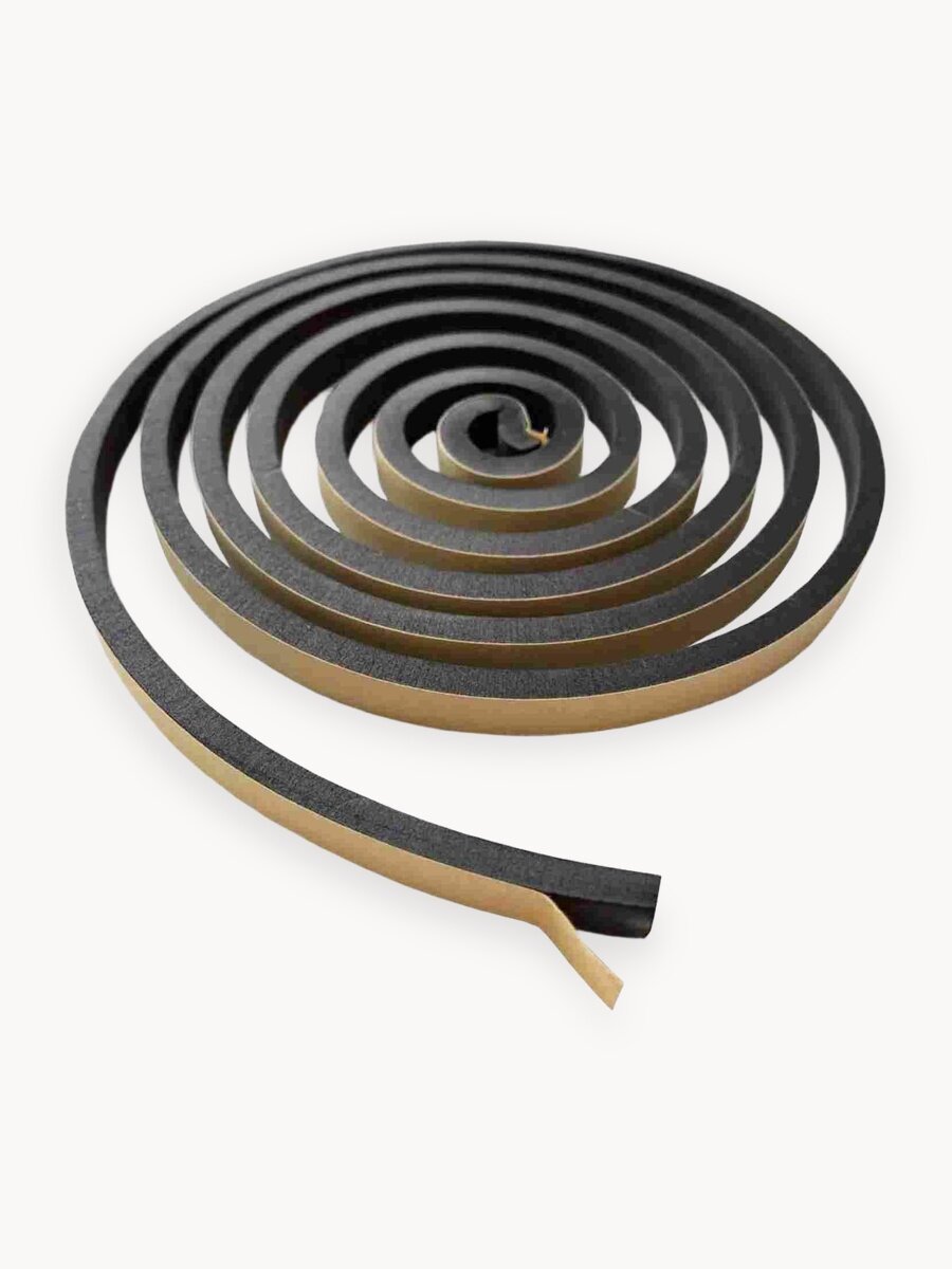 Лента уплотнительная самоклеящаяся EVA «Антискрип» (рулон 2000*10*5 мм.) belais #20913