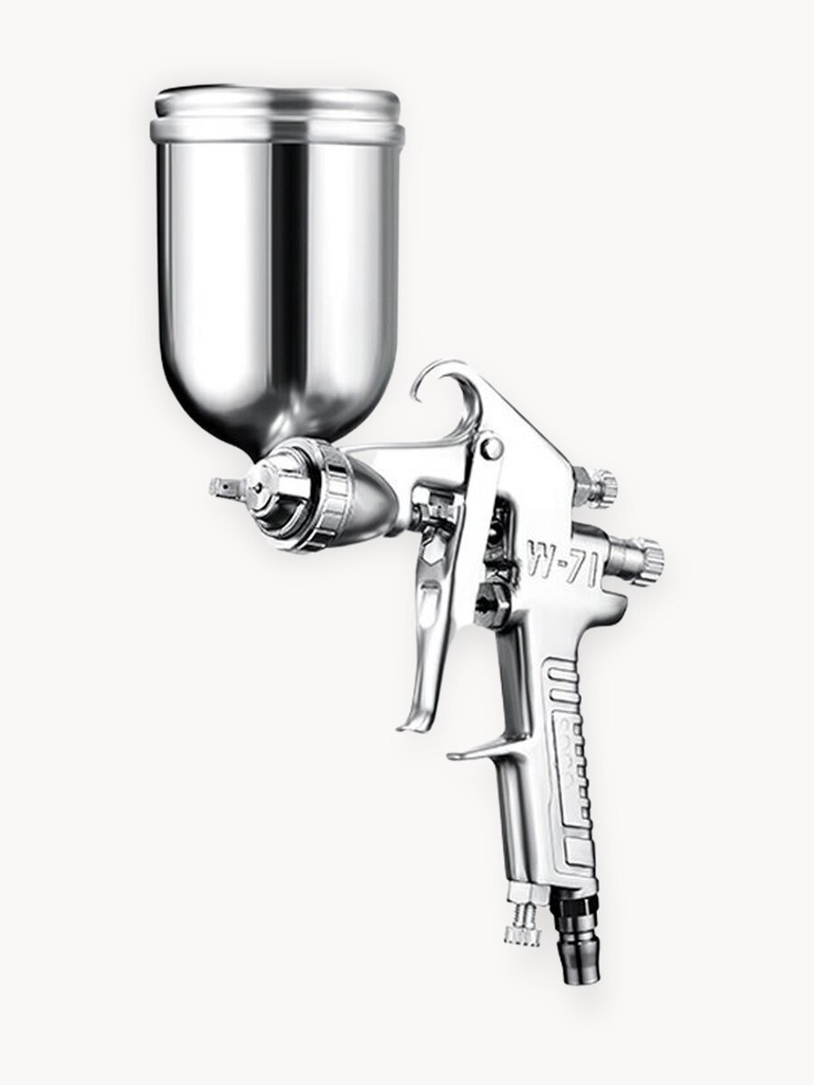 Пистолет пескоструйный Sand Blaster W-71G пневматический, с бачком