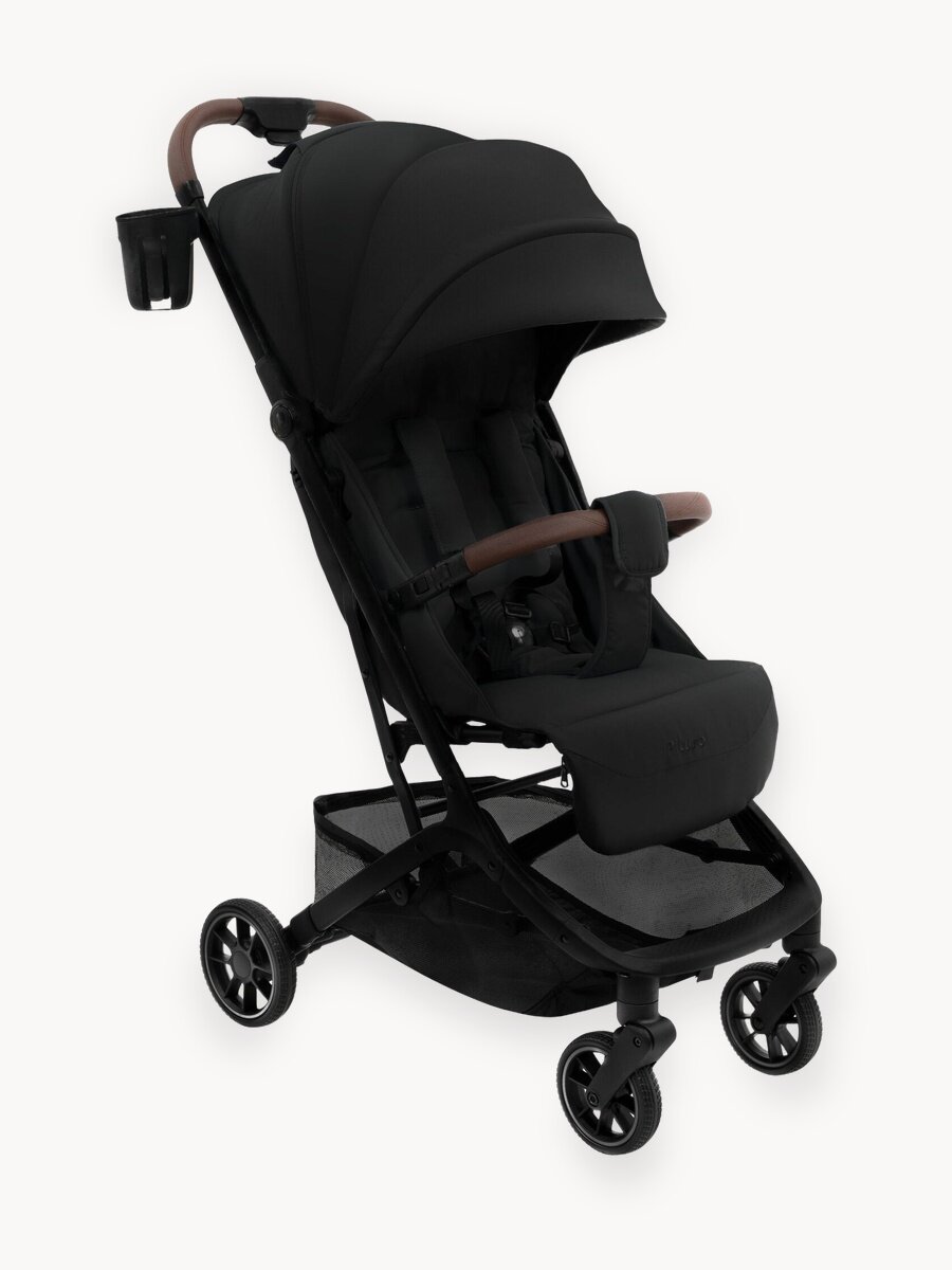 Прогулочная коляска Pituso "Mini", ультра легкая, подходит для ручной клади, цвет черный