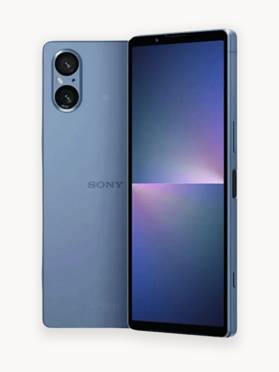Смартфон Sony Xperia 5 V 8/128 ГБ JP, русский, Открытая сеть, google play, 1 SIM, синий