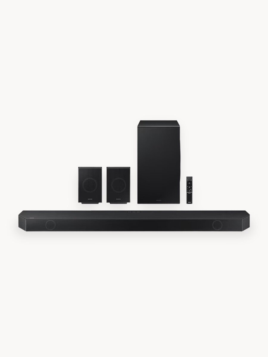 Саундбар Samsung HW-Q990D Black, беспроводные динамики, сабвуфер
