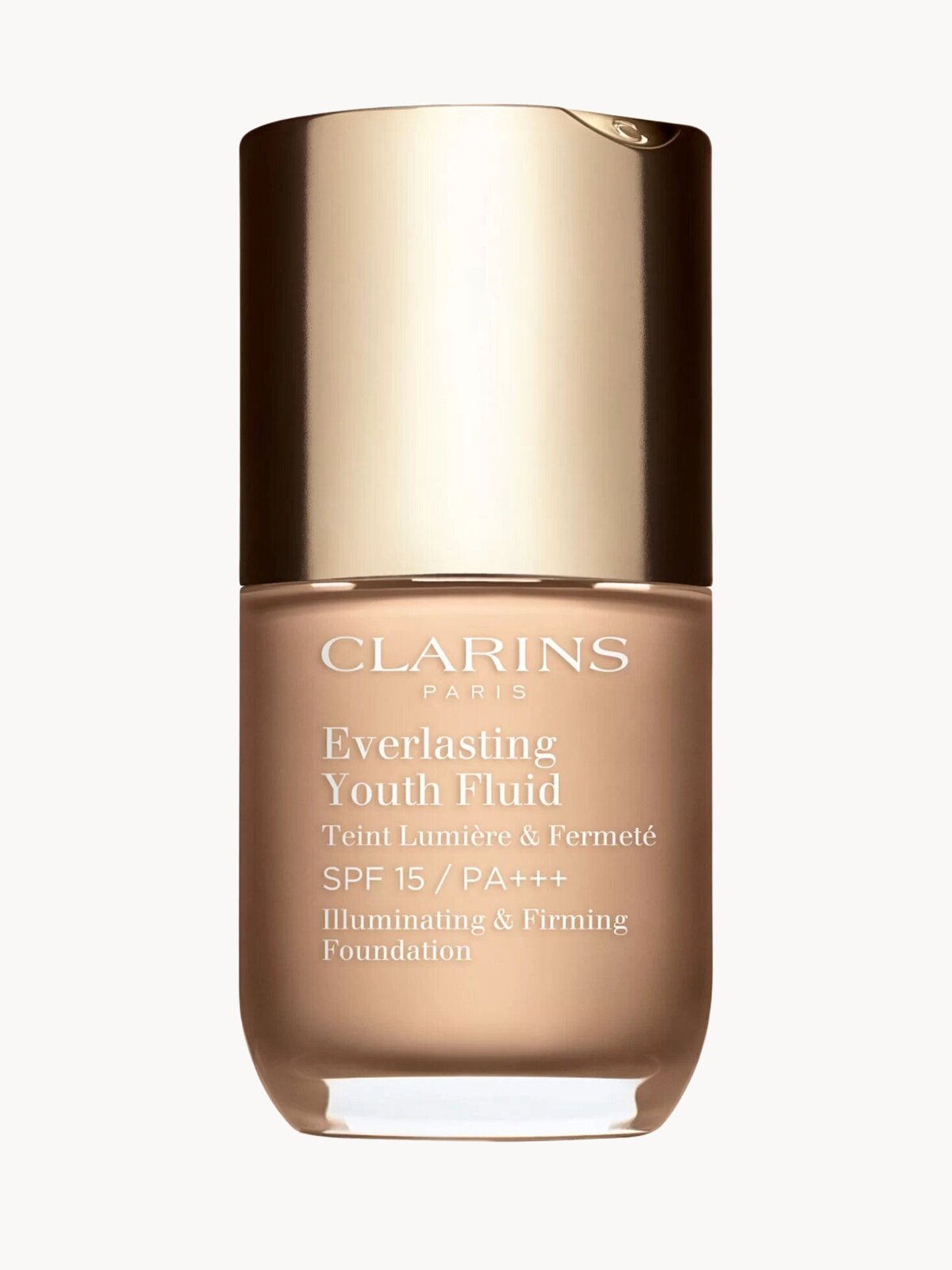 Clarins Everlasting Youth Fluid SPF 15 PA+++ Тональный флюид для лица с омолаживающим действием | 105N