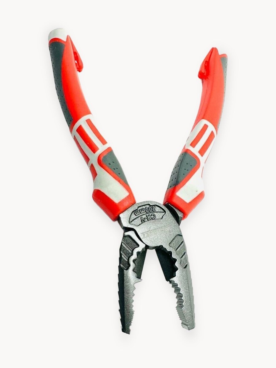 Пассатижи 200мм EXPERT Высококачественный ! Немецкое качество! Из коленного метала/ Трехкомпонентные рукоятки