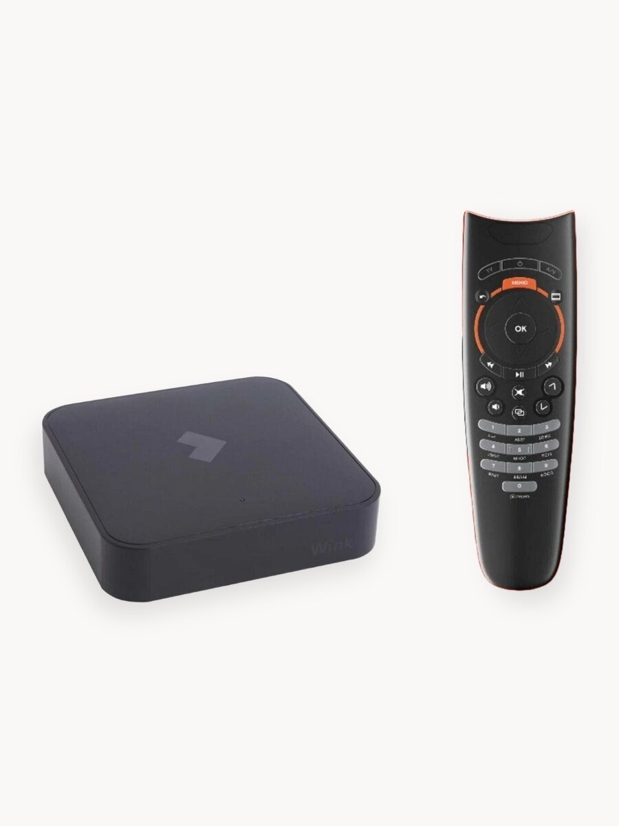 Smart TV приставка Wink с подпиской "Трансформер" и голосовым помощником "Маруся" на 3 месяца