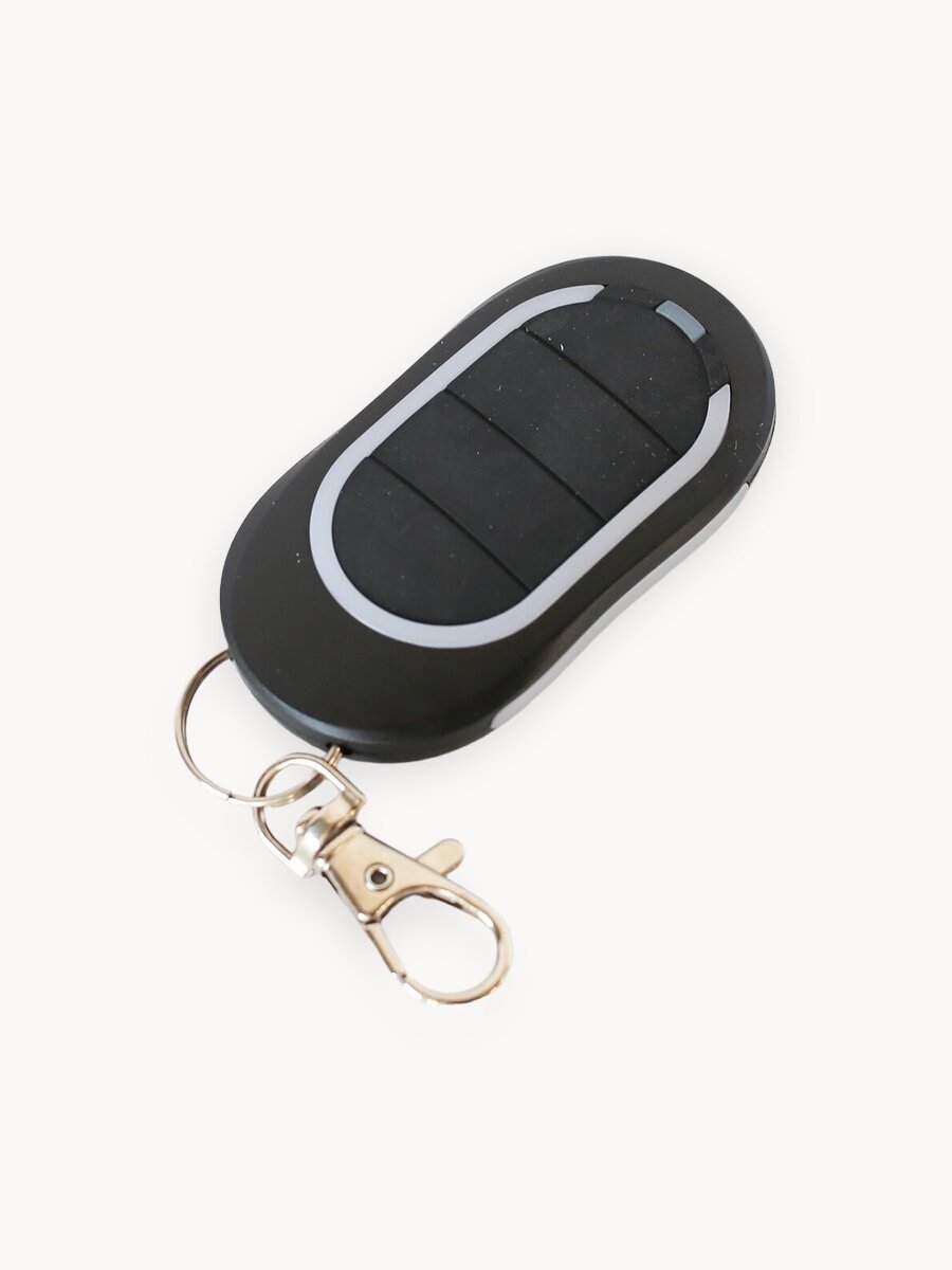 Пульт ДУ Alutech AT-4N, для ворот, автоматики, 4 канала, дальность до 50м, черный