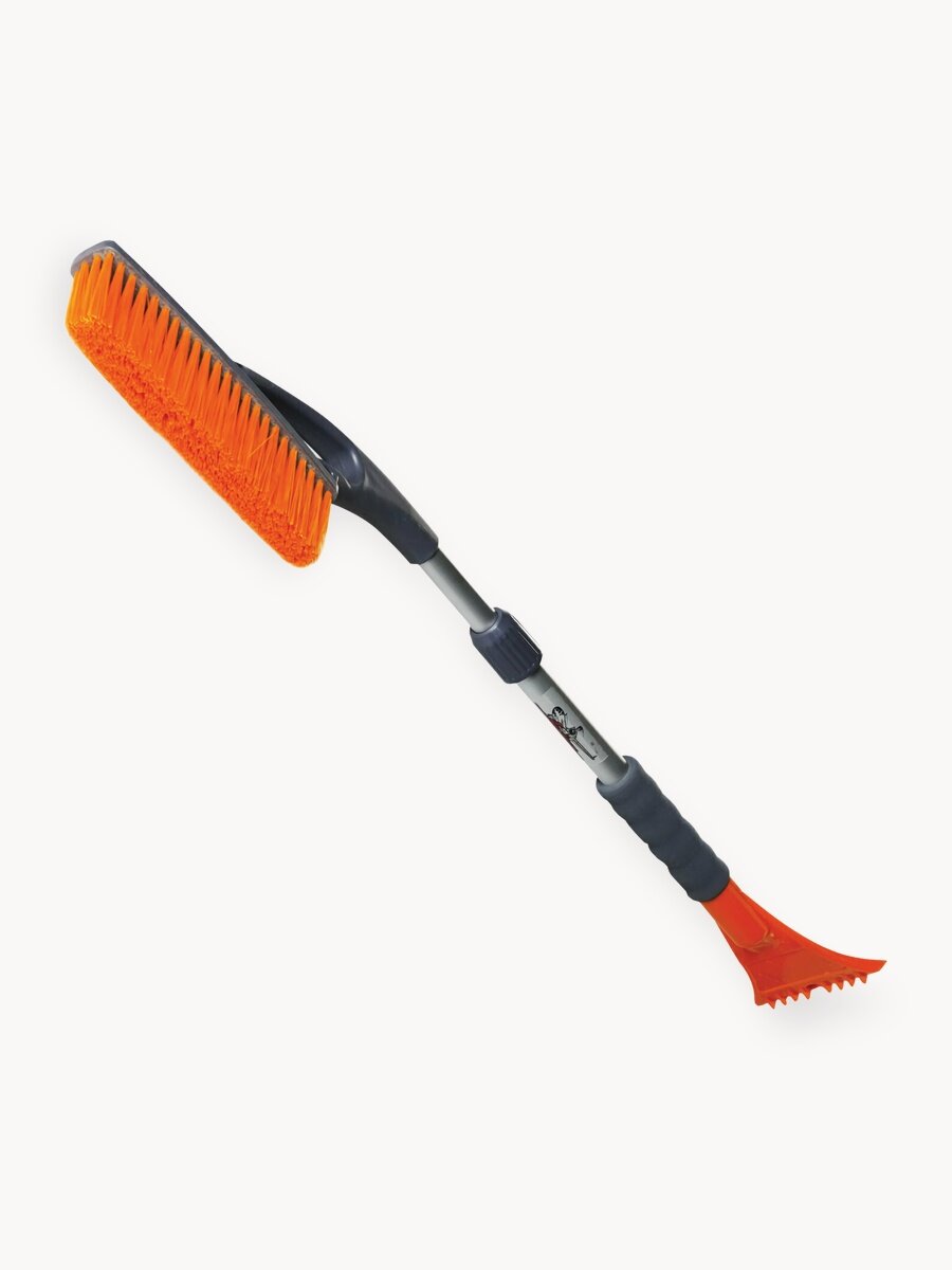 Airline щетка от снега и льда с телескопической рукояткой и мягкой щетиной + скребок (78-100 см) (ab-r-05) abr05