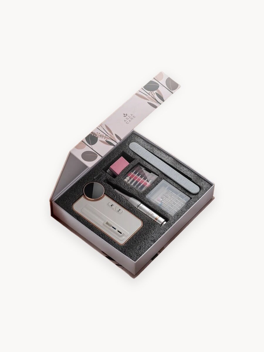 Аппарат для маникюра и педикюра портативный Asia Care, белый