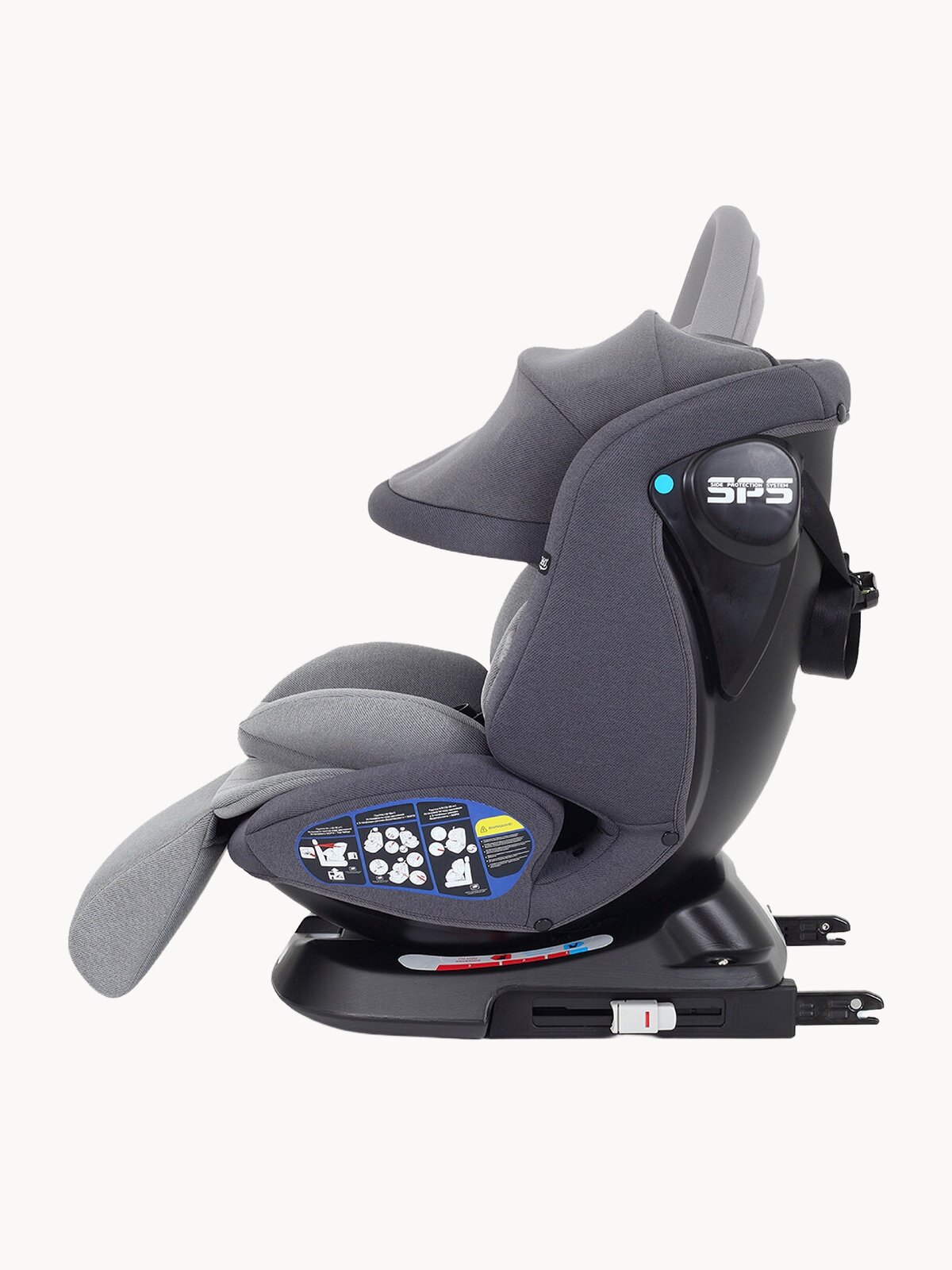 Автокресло Rant Nitro Plus isofix Grey группа 0+-1-2-3 UB619 (0-36 кг) 2025