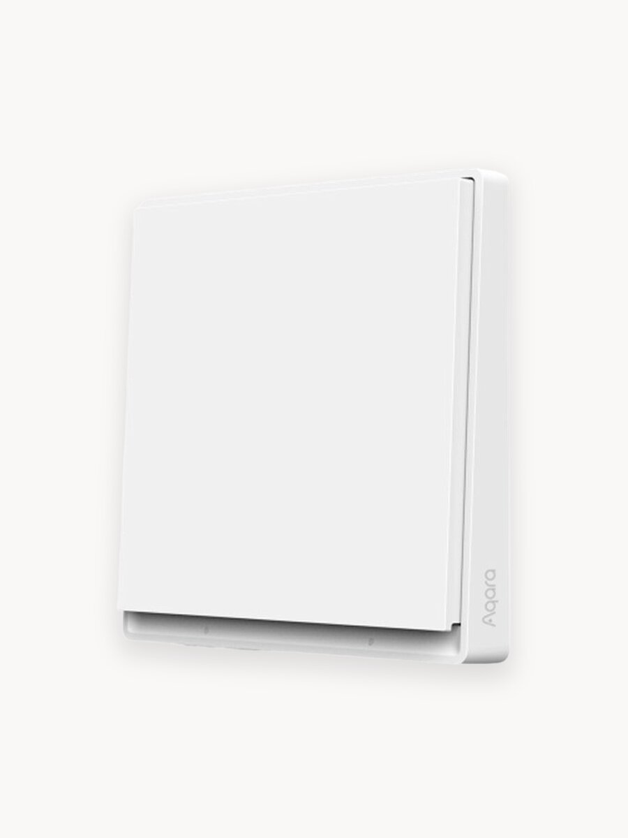 Умный выключатель Aqara настенный E1 (с нейтралью, 1 клавиша), модель QBKG40LM