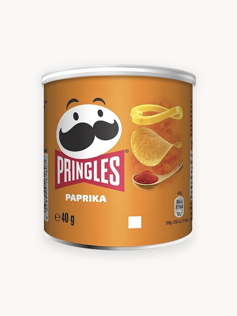 Pringles Paprika чипсы 40 гр