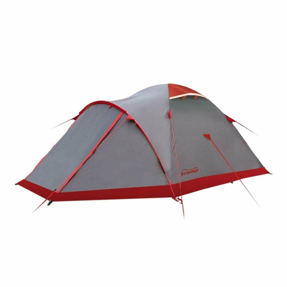 Палатка Tramp Mountain 4 (V2) (серый) TRT-24