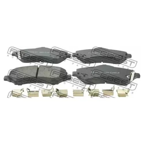 Колодки тормозные передние комплект, 2001CARVF FEBEST 2001-CARVF