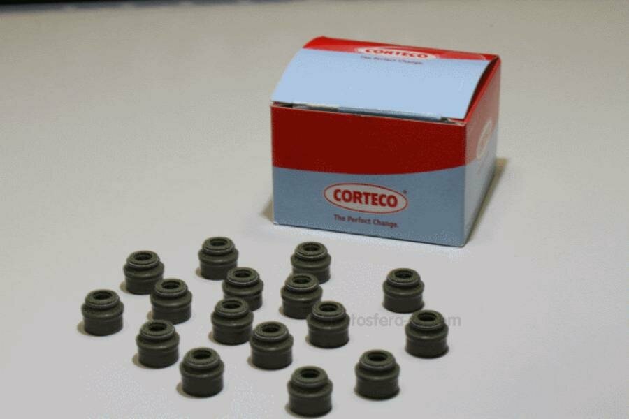 CORTECO 19034071 Масл. съем. колпачки [к-кт 6 шт]