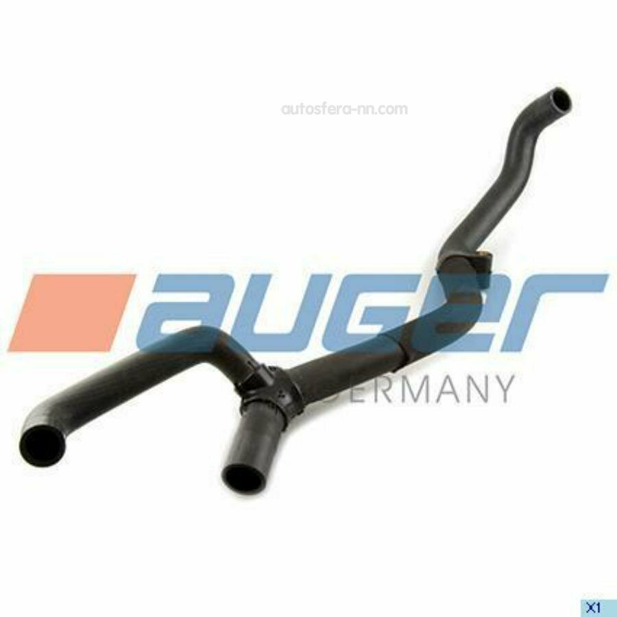 AUGER 77439 патрубок радиатора! к отопителю кабины 30x30x26\ DAF XF95/XF105