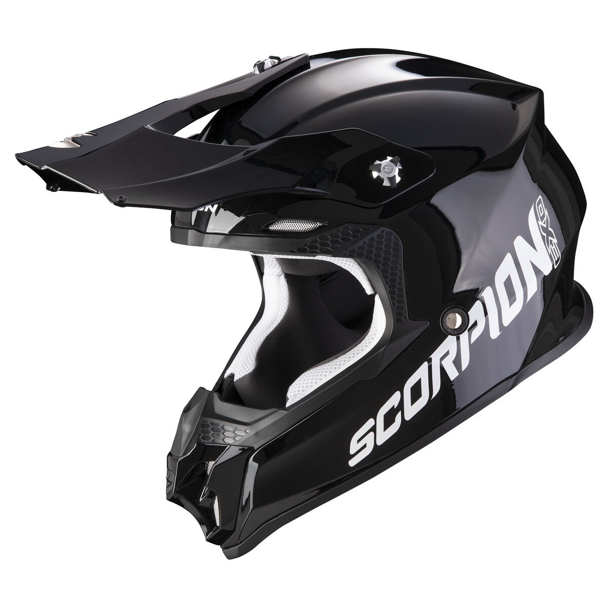 SCORPION EXO Мотошлем VX-16 EVO AIR SOLID, цвет Черный, Размер XL