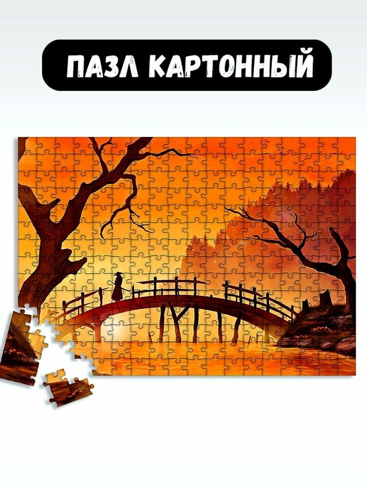 Пазл картонный А3: азия эстетика - 18010