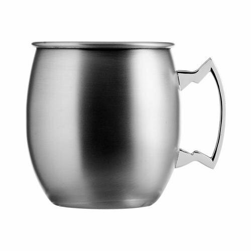 Кружка для коктейля "Московский мул" античный никель, сталь нерж,0,5л, диаметр 85, высота 100мм, стальной