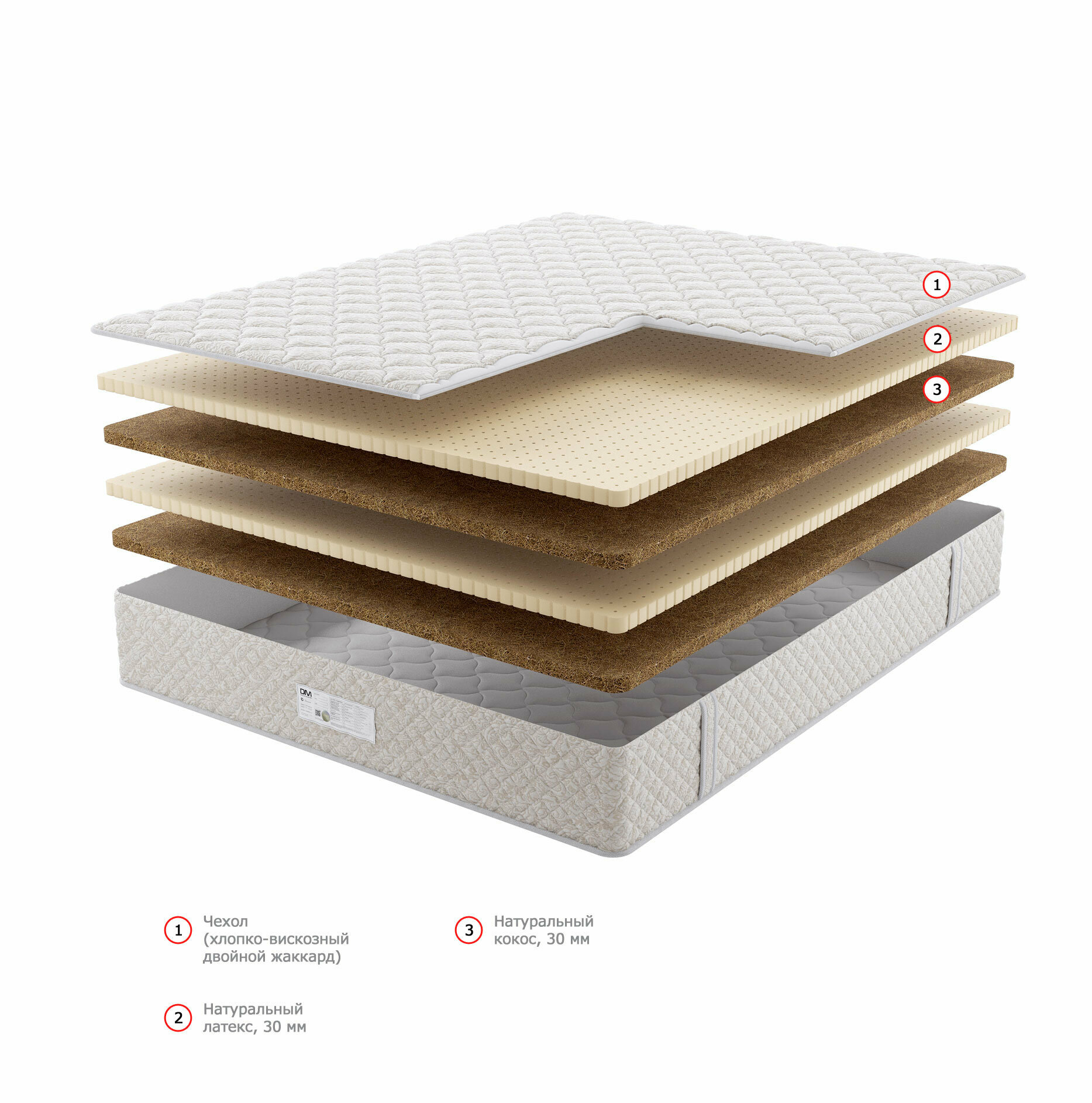 Ортопедический матрас Dream Master Мастер 3 16 80*200