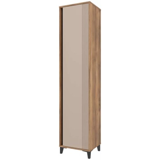 Шкаф Stolline однодверный Столлайн Богемия 463.02 Дуб барокко/Бежевый