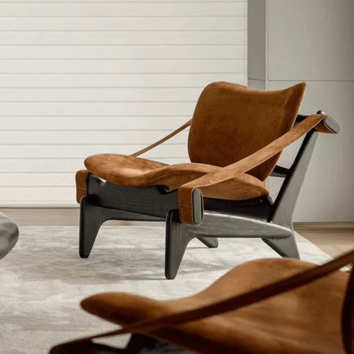 Интерьерное кресло Motrill (коричневое)