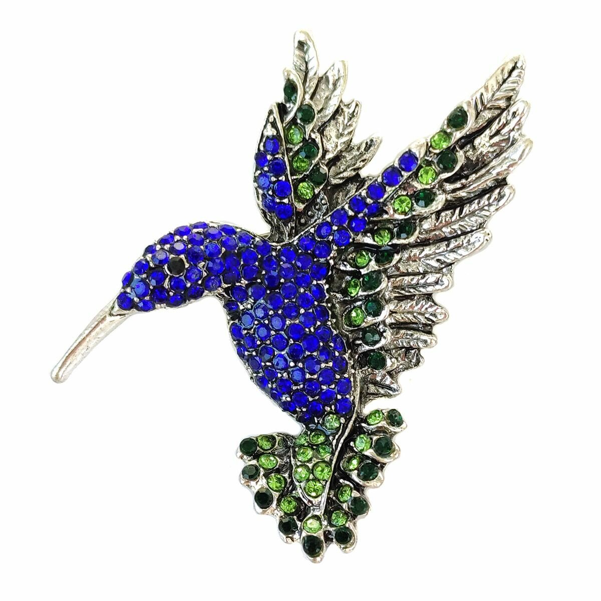 Брошь, стразы