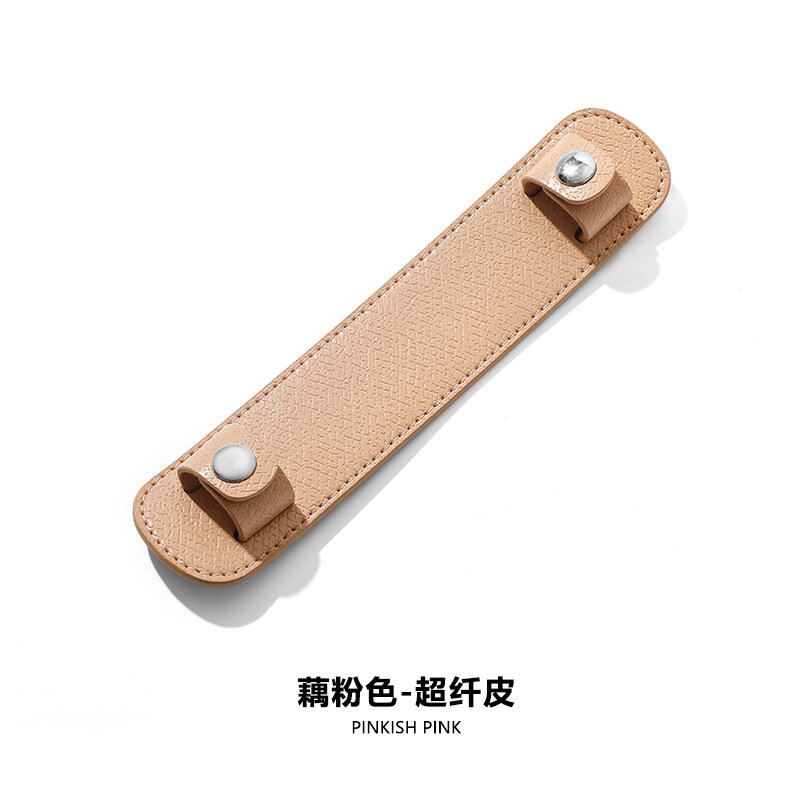 Аксессуары для сумки Longxiang D-49, микрофибра, корень лотоса, розово-серебристые, пряжка