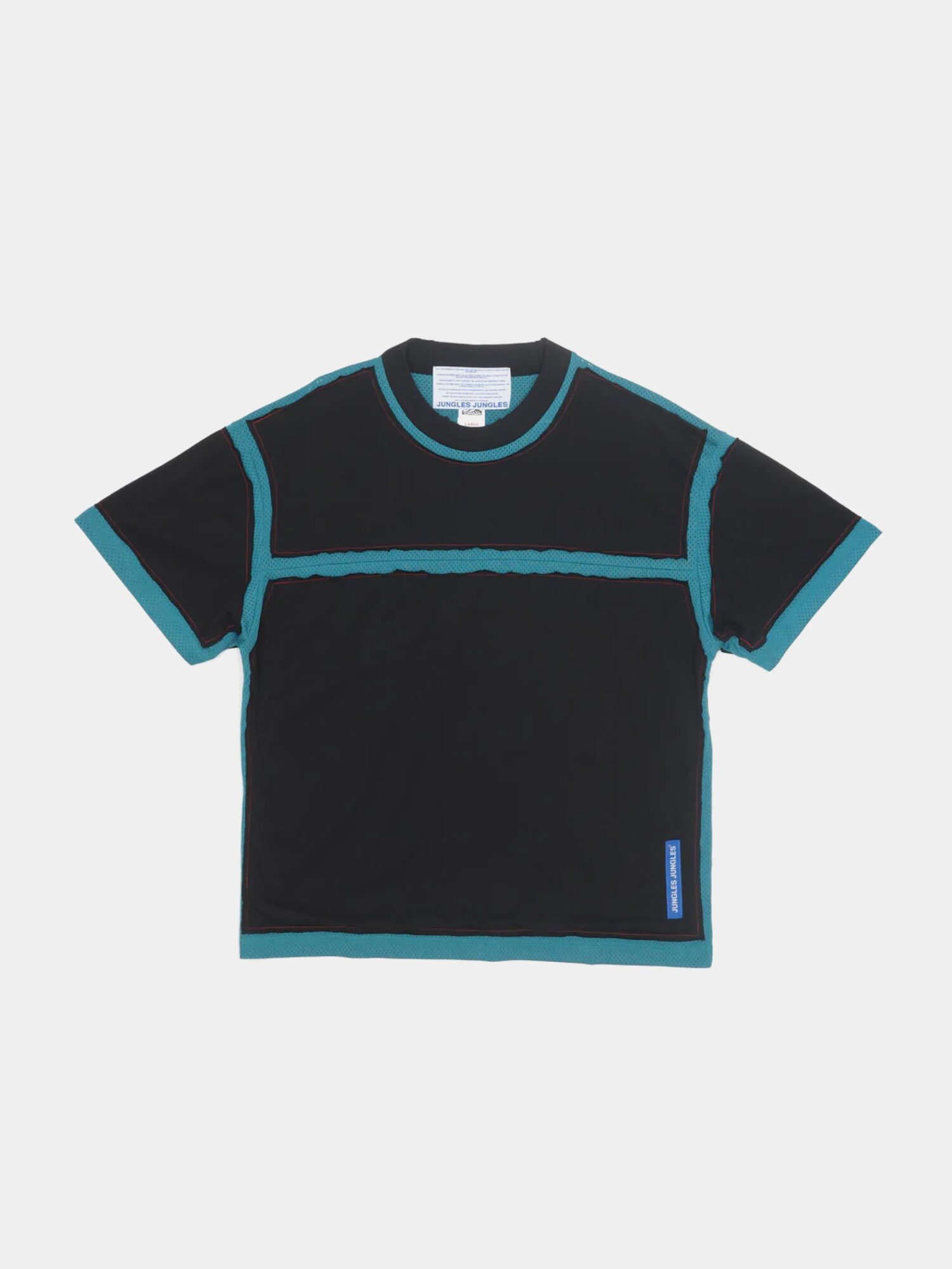 Футболка Panel Mesh Turquoise