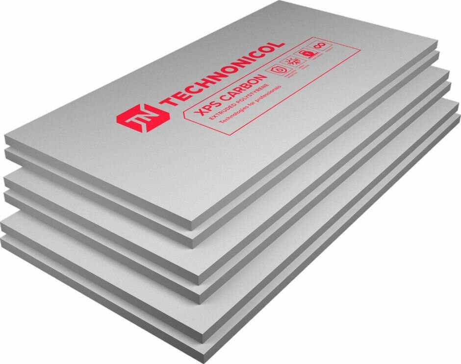 Экструдированный пенополистирол (эппс, XPS) Технониколь Carbon Eco ...