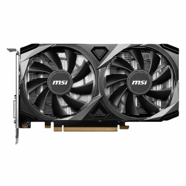 Видеокарта MSI GeForce RTX 3050 VENTUS 2X XS 8G (RTX 3050 VENTUS 2X XS 8G) - PCI Express 4.0, 8 ГБ, GDDR6, 128 бит, DVI, DisplayPort, HDMI, PCI-E, GPU 1777 МГц