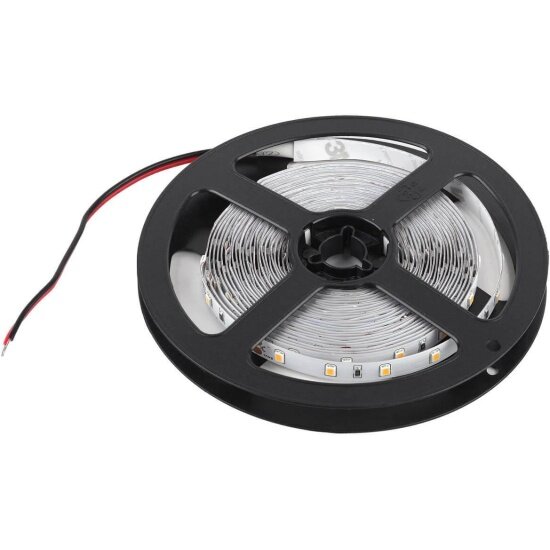 Светодиодная лента Эра 4,8W/m 60LED/m 2835SMD теплый белый 5M LS2835-4,8-60-24-33-3000К-5m Б0043109