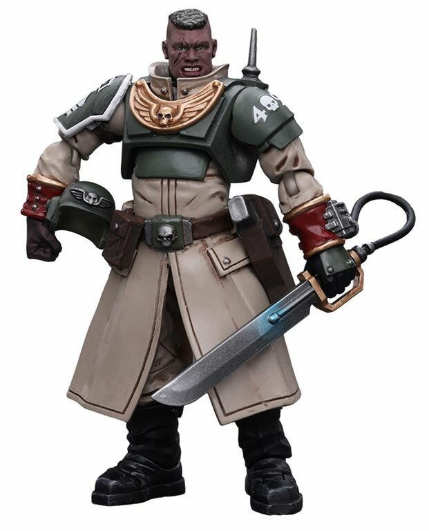 Коллекционная фигурка 1/18 - JoyToy - Warhammer 40k - Командир Кадианской Гвардии (JT7905) Gsoldiers