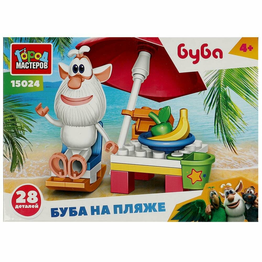 Конструктор Буба на пляже Город Мастеров 15024-AA