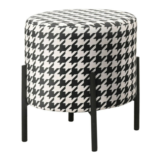 Пуф Haushalt HPF1 385х385х410мм гусиная лапка