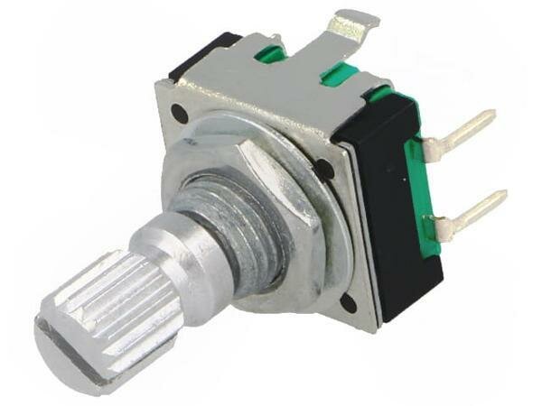 Энкодер BOURNS PEC11R-4215K-S0024, серебристый, 1 шт