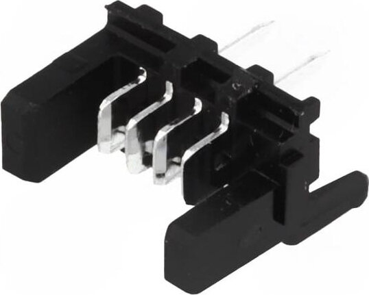 Гнездо MOLEX MX-90325-0004, Гнездо, провод-плата, "папа", PIN: 4, 1,27мм, THT, PicoFlex, 1,2А, 1шт