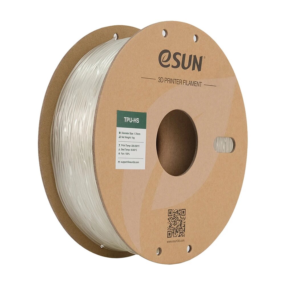 ESUN TPU-HS нить для 3D-печати, Natural Color, 1.75 мм