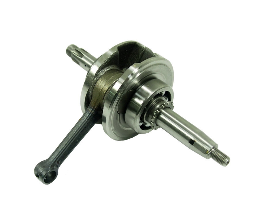 Коленвал двигателя 152FMH мопеда Альфа, Дельта 90-110см3