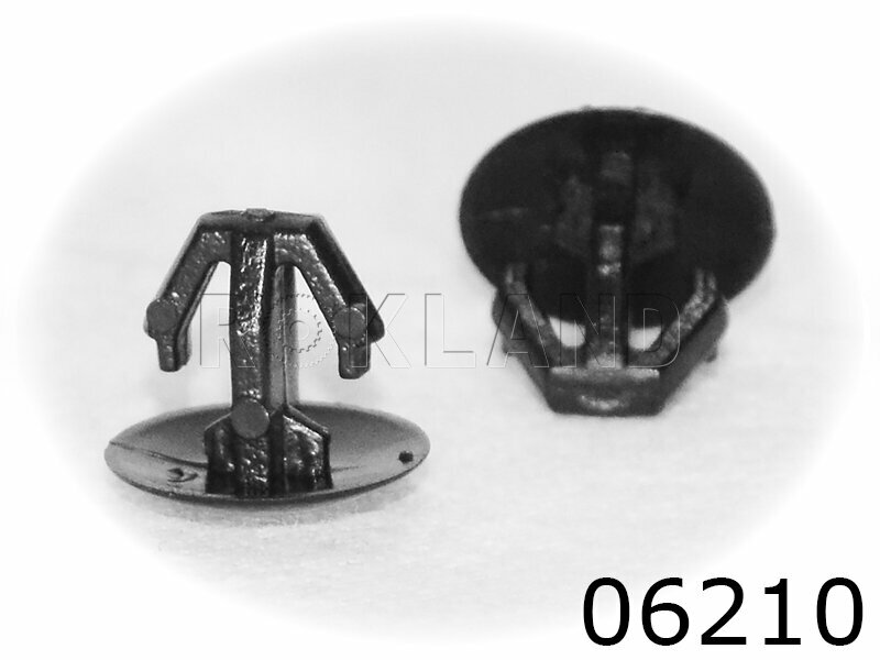 10шт - 06210 клипса автомобильная ACURA/HONDA ROKLAND