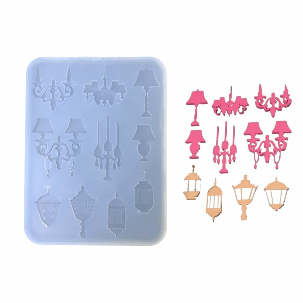 Практичная форма для изготовления аксессуаров, удобный силиконовый набор различных поделок и ювелирных изделий ручной работы