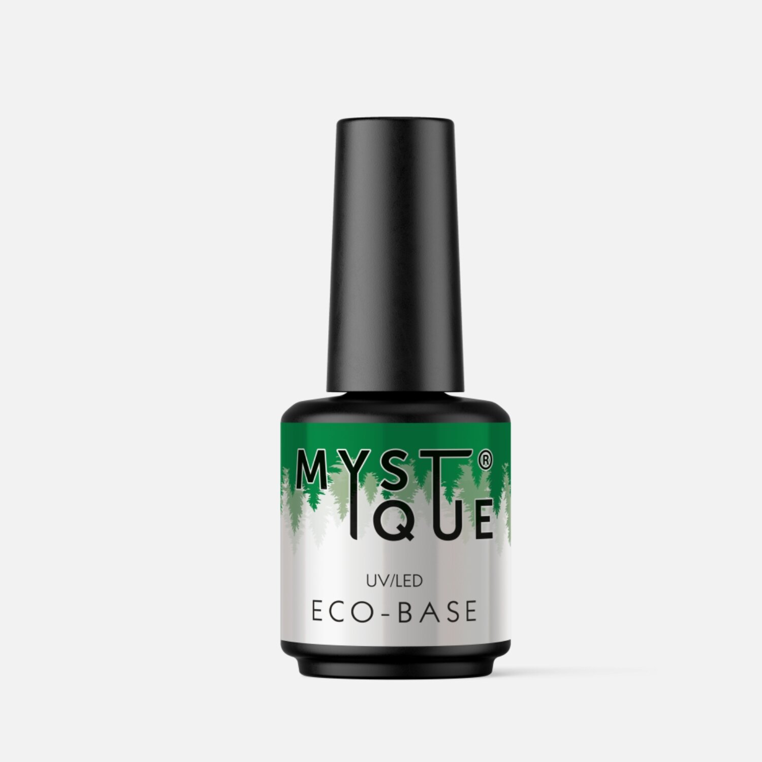 База для гель-лака Mystique Eco-Base 15 мл прозрачная средне-жидкая