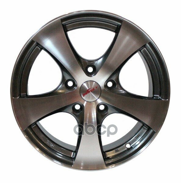 Диск литой 7.0x16 5/120 ET25 D74.1 PW248P BLACK (Графитовый цвет) PATRON арт. 7.0X16 5/120 ET25 D74.1 PW248P BLACK