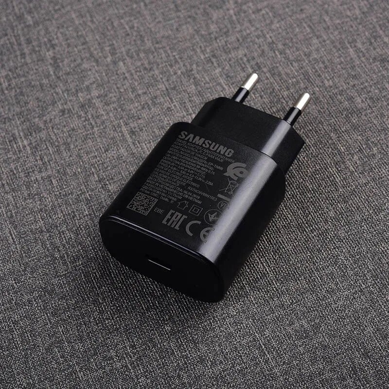 Samsung 25W EU зарядное устройство Black