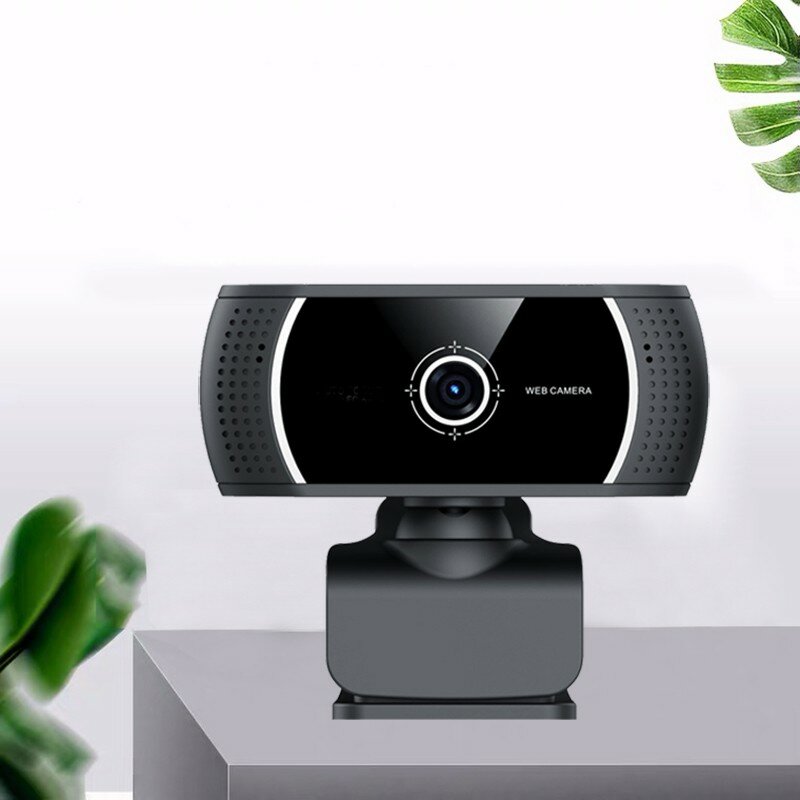 GESOBYTE C120 HD Webcam with Microphone for Video Conferencing, Online Teaching, Home Office, Laptop Desktop USB Plug and Play Built-in Microphone 480P