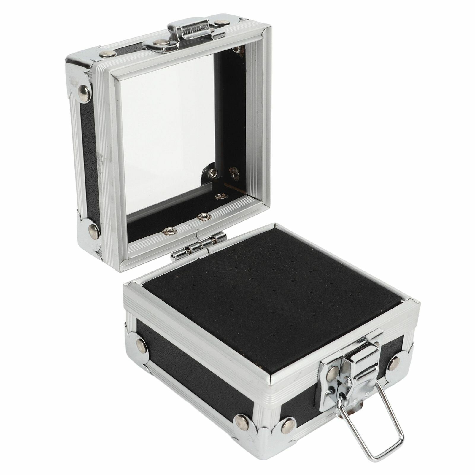 Держатель для сверл из алюминиевого сплава на 25 отверстий, органайзер для хранения сверл и принадлежностей для шлифовки ногтей